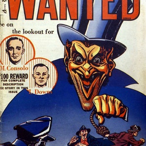 45 Issues of "wanted Comic Series Vintage Comic Series, Rare Comics ...