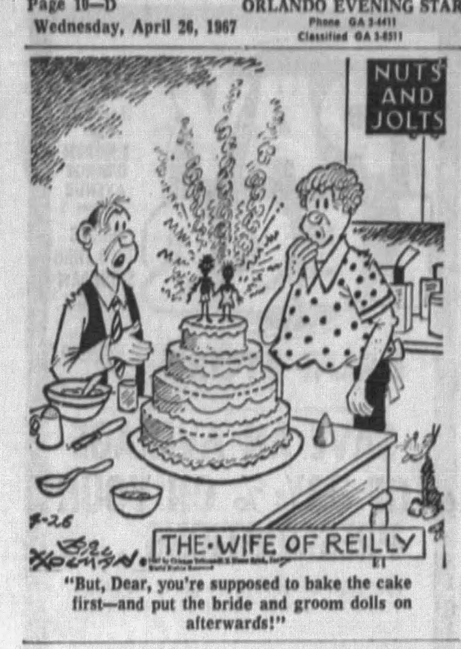 Over 7500 Nuts and Jolts Comic Strips, Nuts and Jolts, Newspaper Comic ...