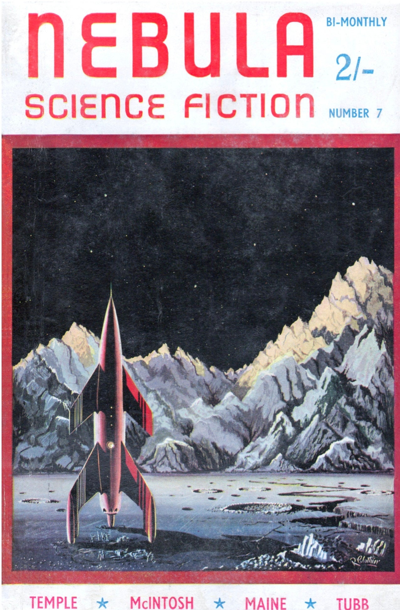 Nebula Science Fiction Magazine 41 Issues Complete Run, Classic Comic ...