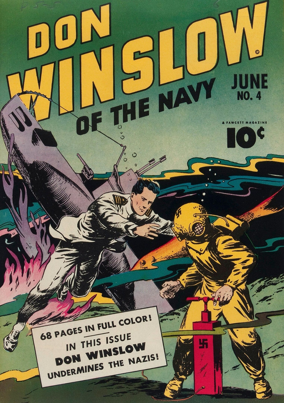 73-issue Don Winslow of the Navy Comic Collection - Immediate Download ...