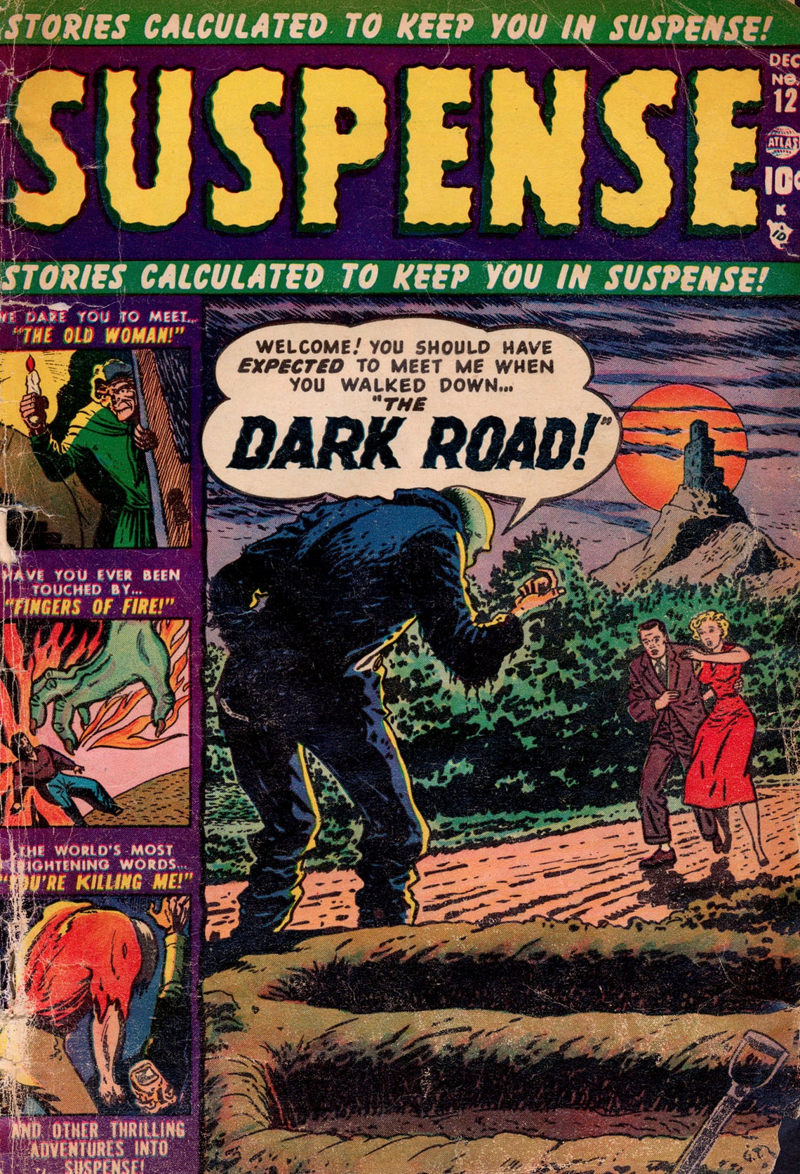 23 Issues Suspense Comic, Vintage Comic, Rare Comic, Great Collection ...