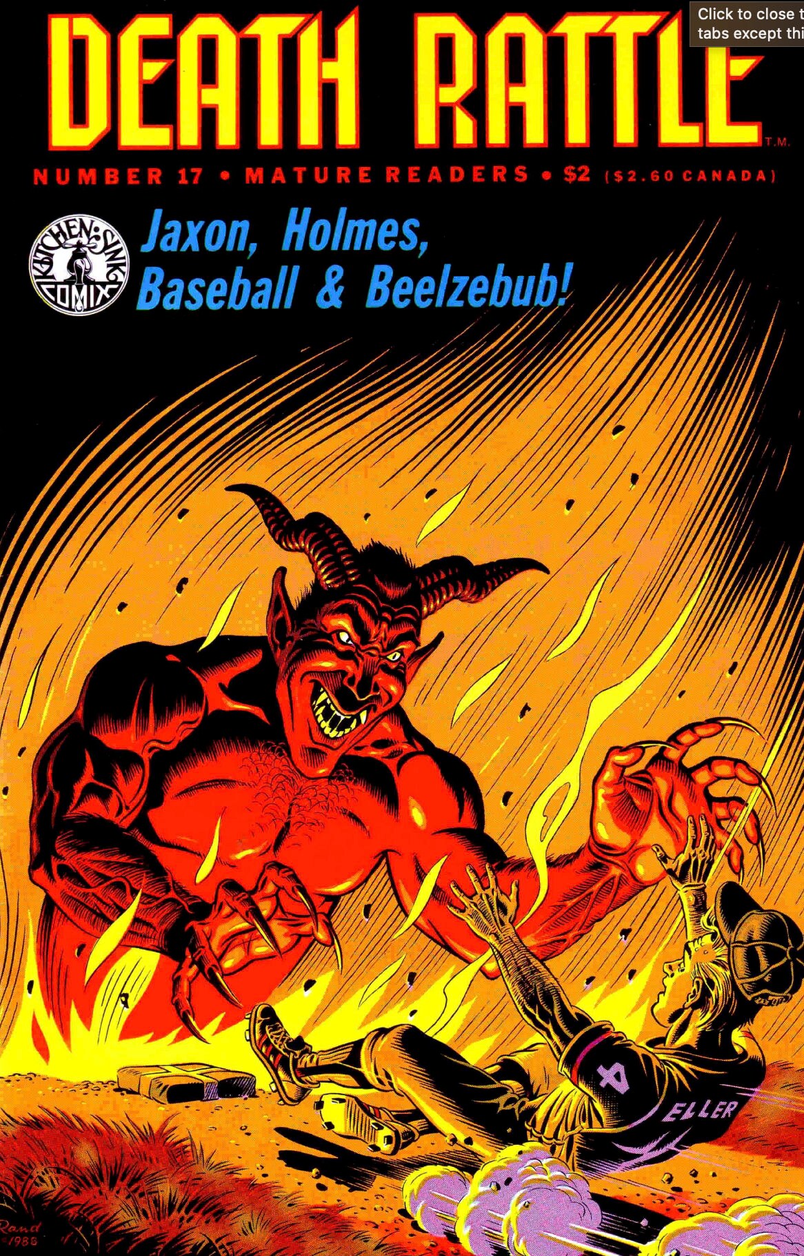 25 Issues Death Rattle Comics, 1972-1988, Digital Download, Horror ...