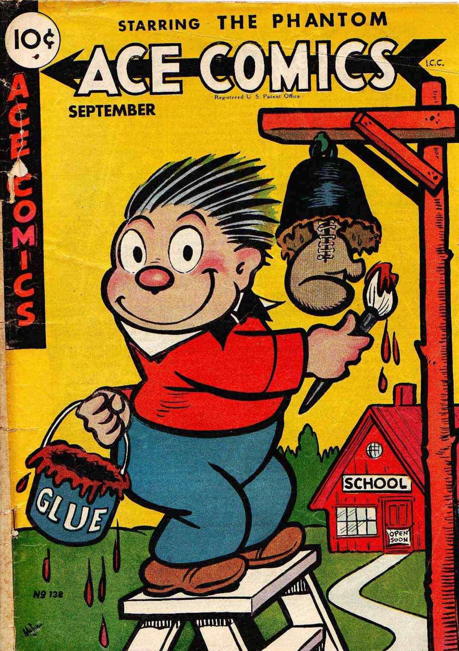 76 Vintage Ace Comics Strip Collection Over 3GB First Appearance of the ...