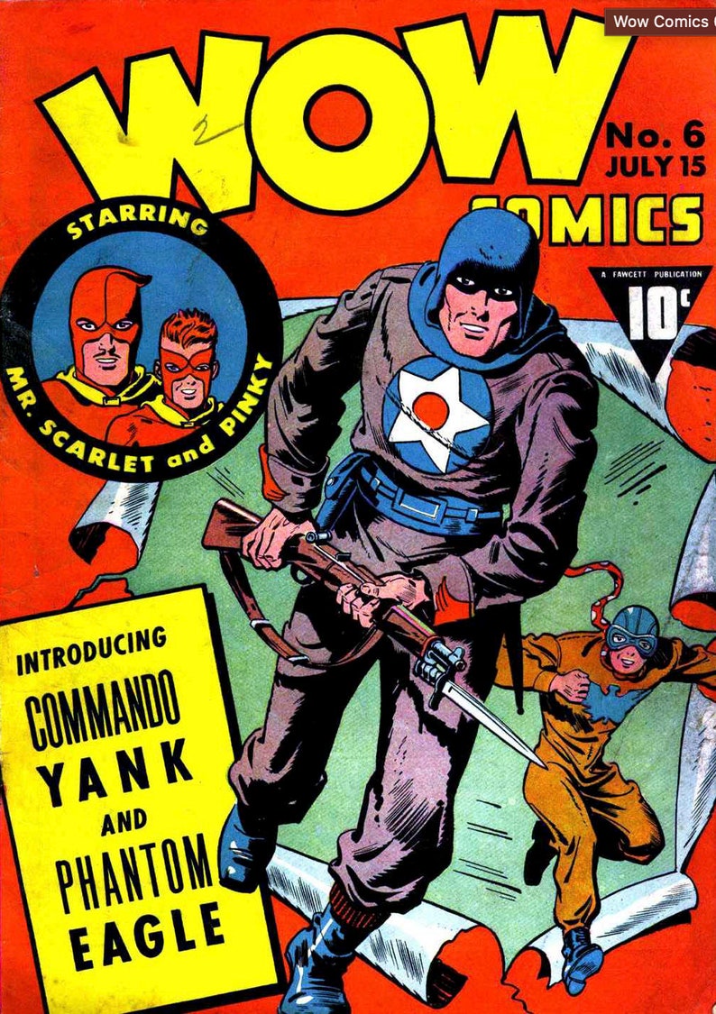 68 WOW Comics Bundle – Instant Download, Vintage, Digital Comics ...
