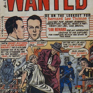 45 Issues of "wanted Comic Series Vintage Comic Series, Rare Comics ...
