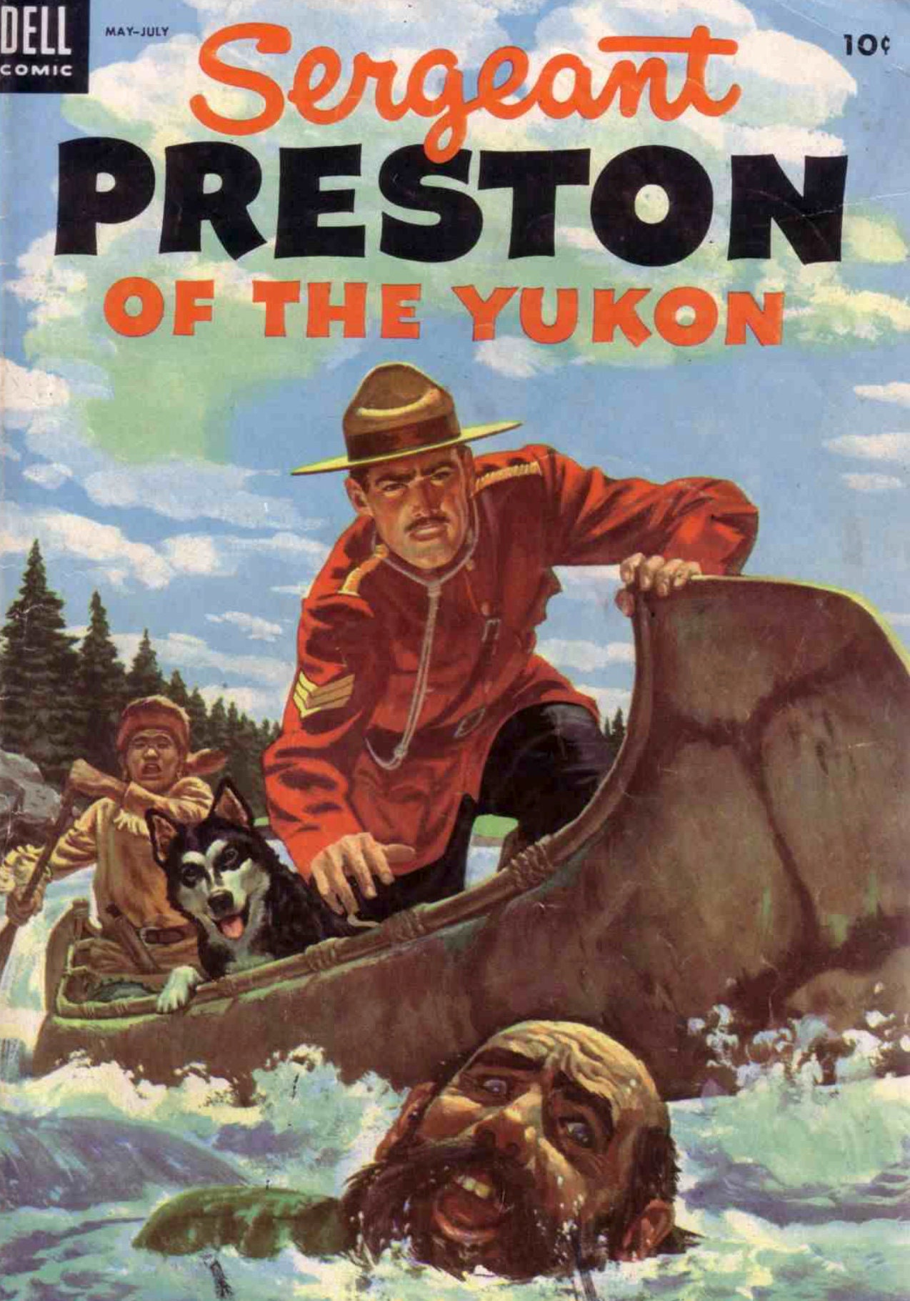 33 Issues of Sergeant Preston of the Yukon Plus Small Booklet Vintage ...