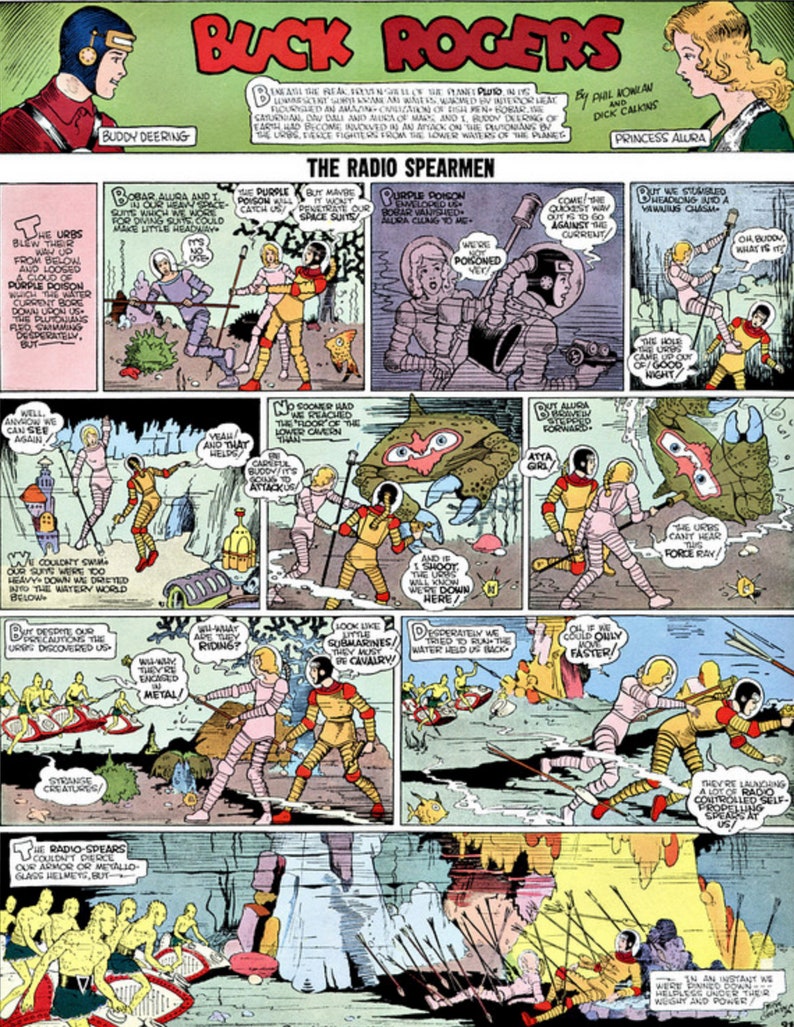 199 Buck Rogers Comic Strips - Rare Classic Digital Collection - Over 4 ...