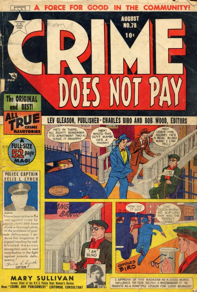 Crime Does Not Pay: 123 Issues the Pioneering True Crime Comic Series ...