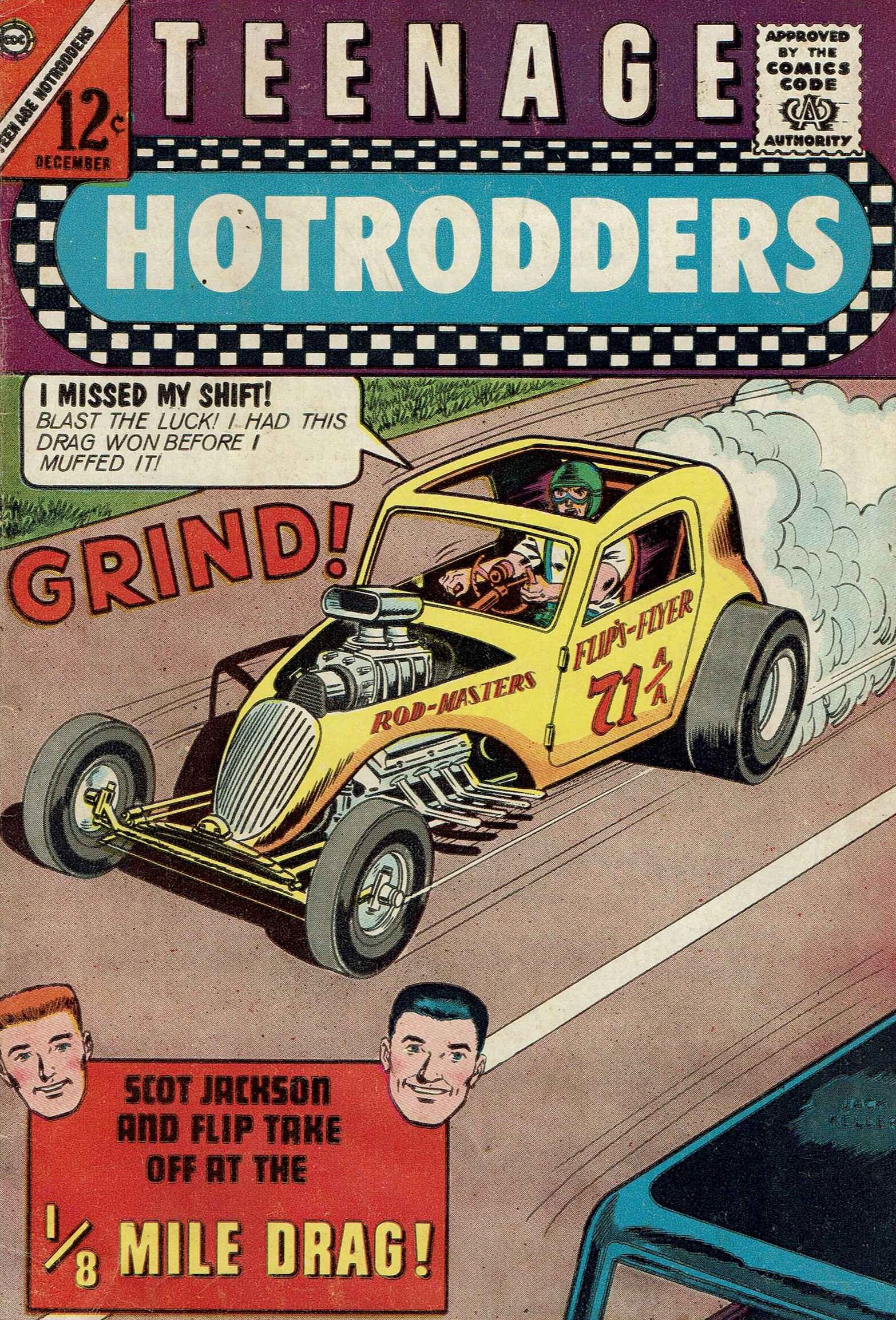 24 Issues Teenage Hotrodders Comics 1963-1972, Complete Series ...