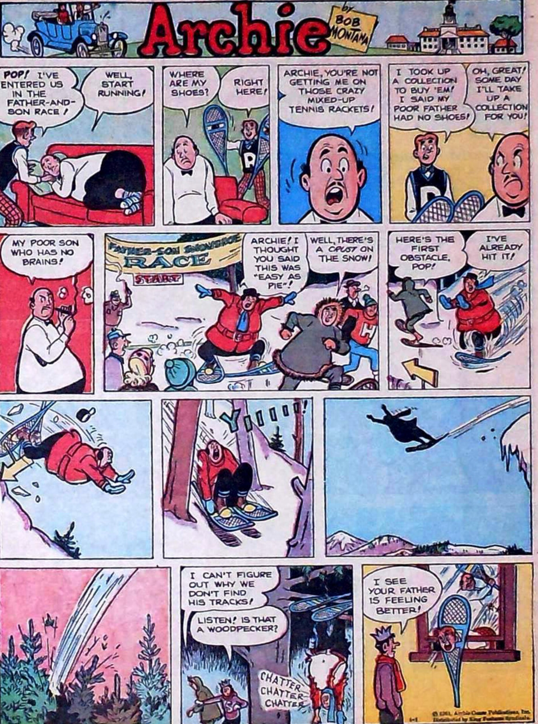 Vintage Archie Comic Strip Collectibles Classic Archie Andrews ...