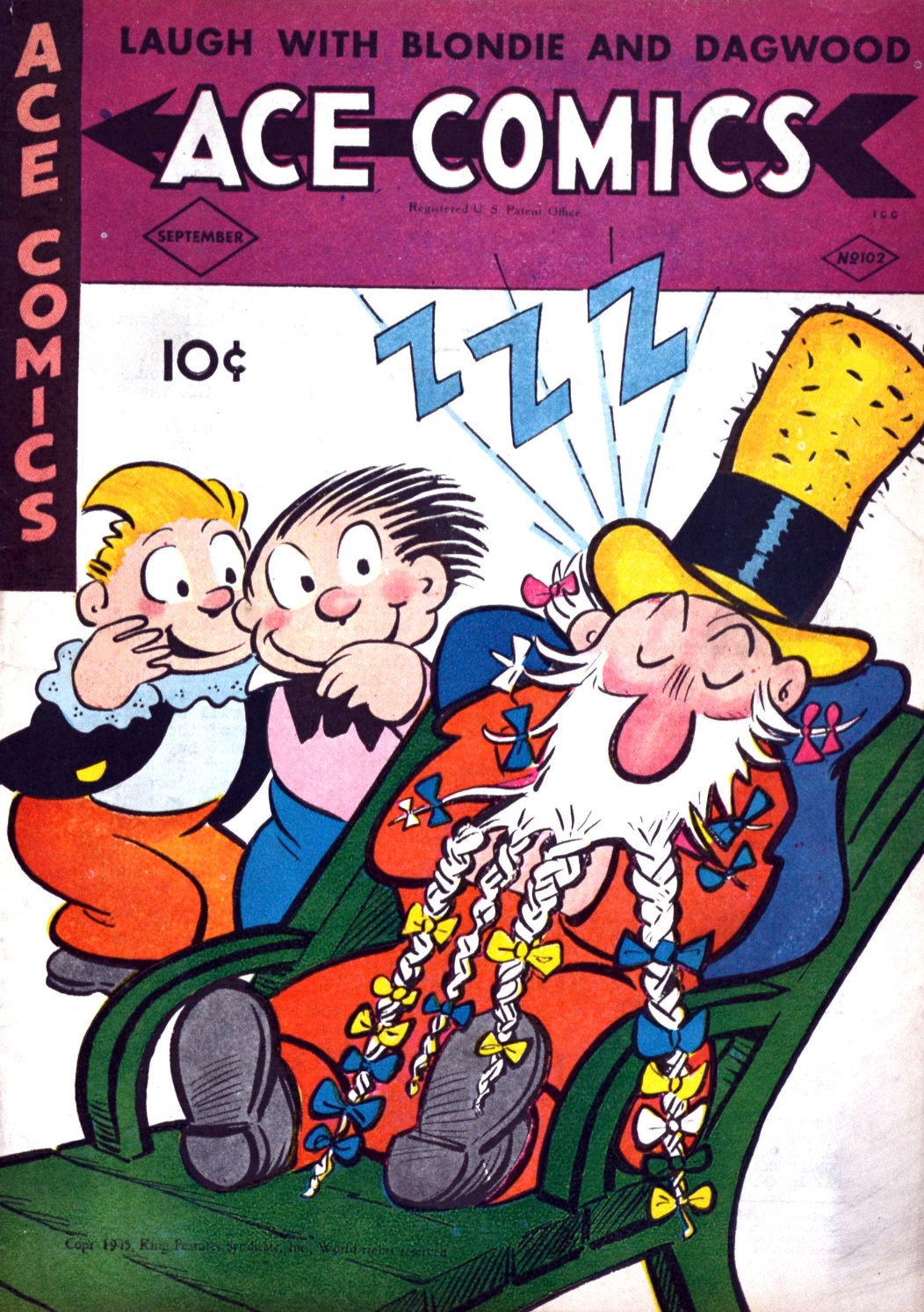 76 Vintage Ace Comics Strip Collection Over 3GB First Appearance of the ...