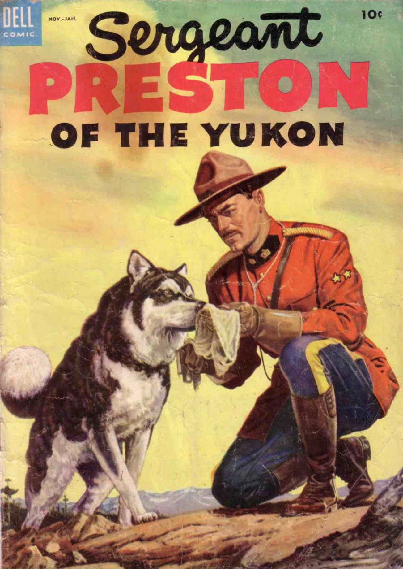 33 Issues of Sergeant Preston of the Yukon Plus Small Booklet Vintage ...