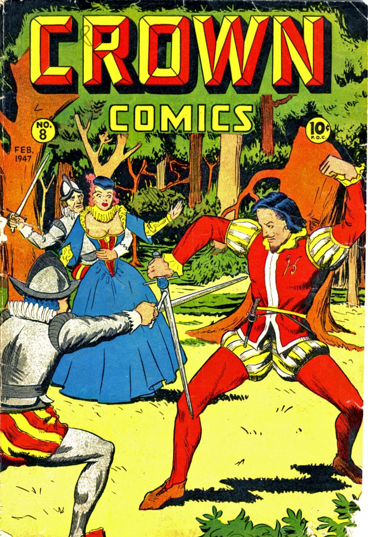 19 Crown Comics. Rare Collection Vintage Comics, Immediate Digital ...
