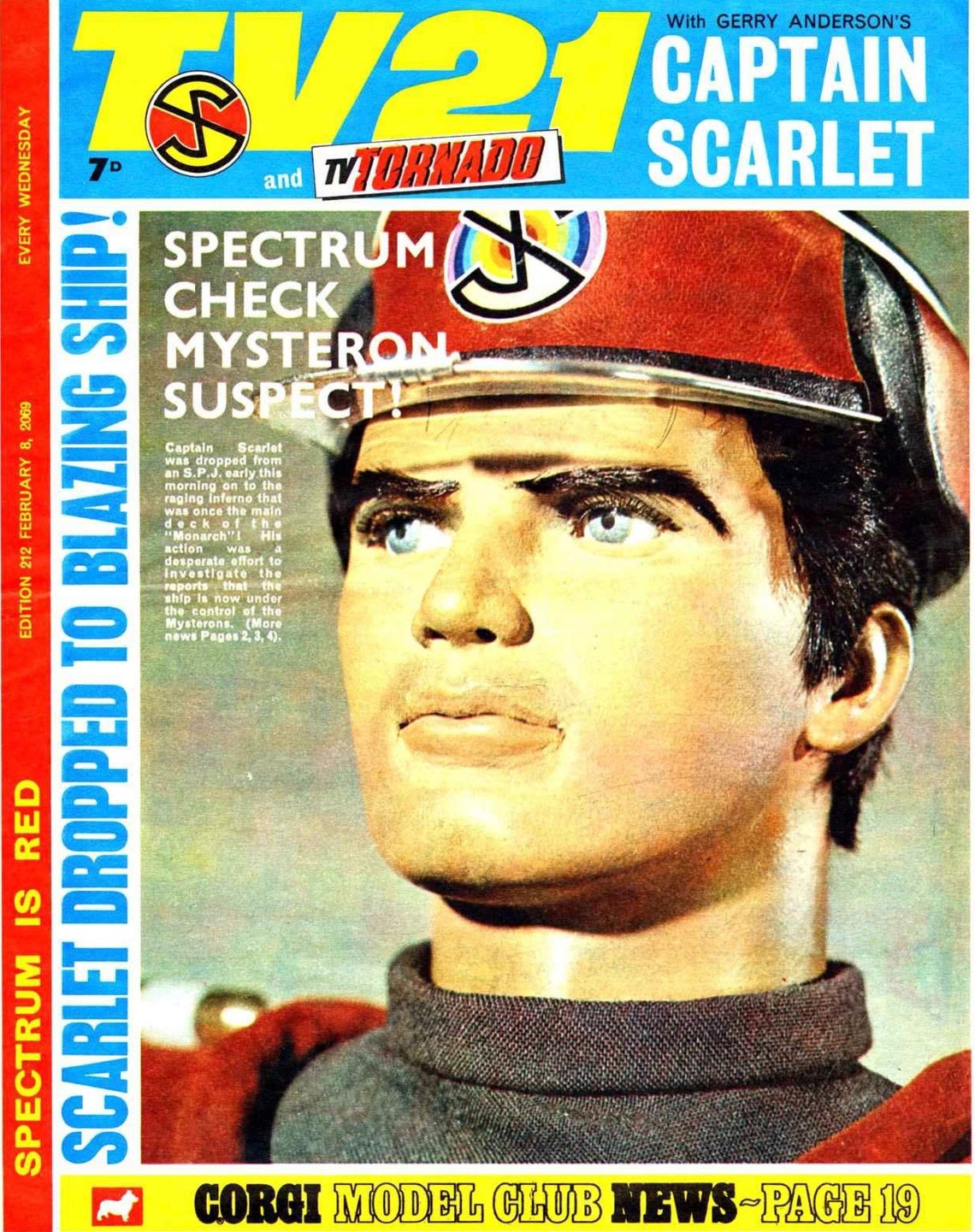 364 Comics, TV21 Century Comic, Joe 90, Fireball XL5, Thunderbirds ...