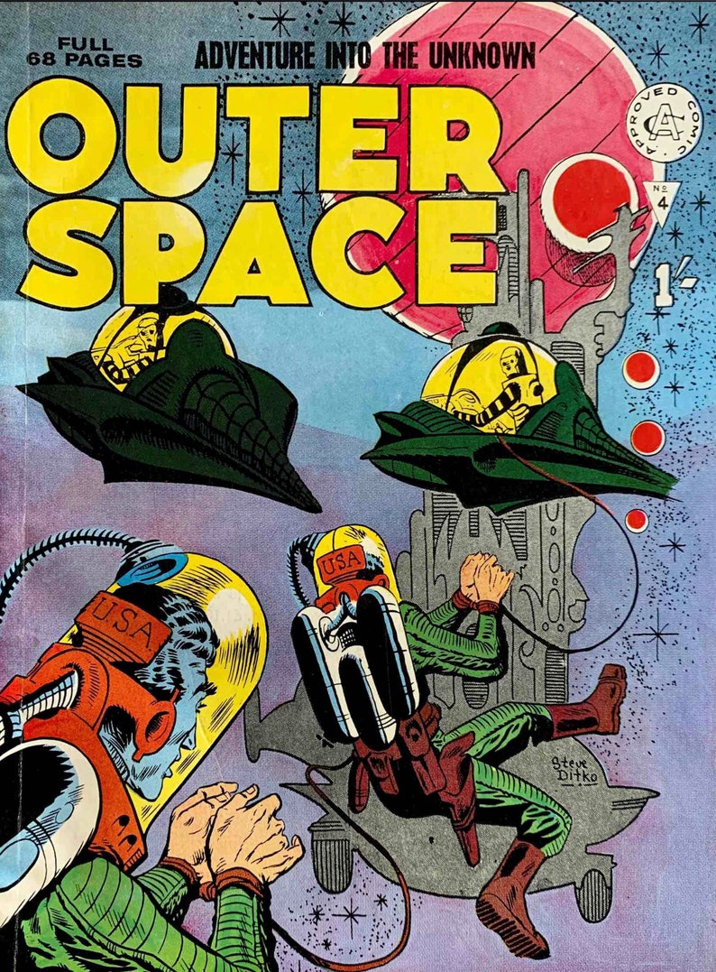 Ultimate Sci-fi Bundle: 20 Outer Space Comics - Rare Comics, Vintage ...