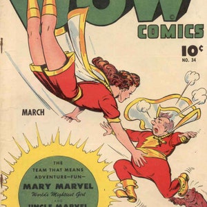 68 WOW Comics Bundle – Instant Download, Vintage, Digital Comics ...