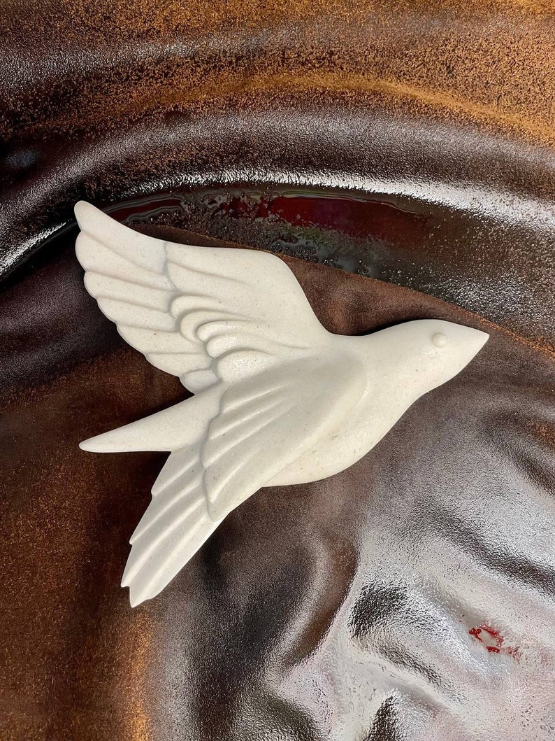 Gypsum Acrylic Marble Birds for Decoration and Decor of Walls ...