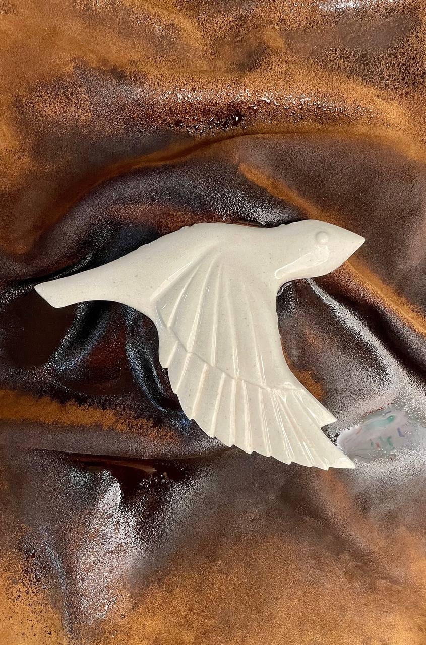 Gypsum Acrylic Marble Birds for Decoration and Decor of Walls ...