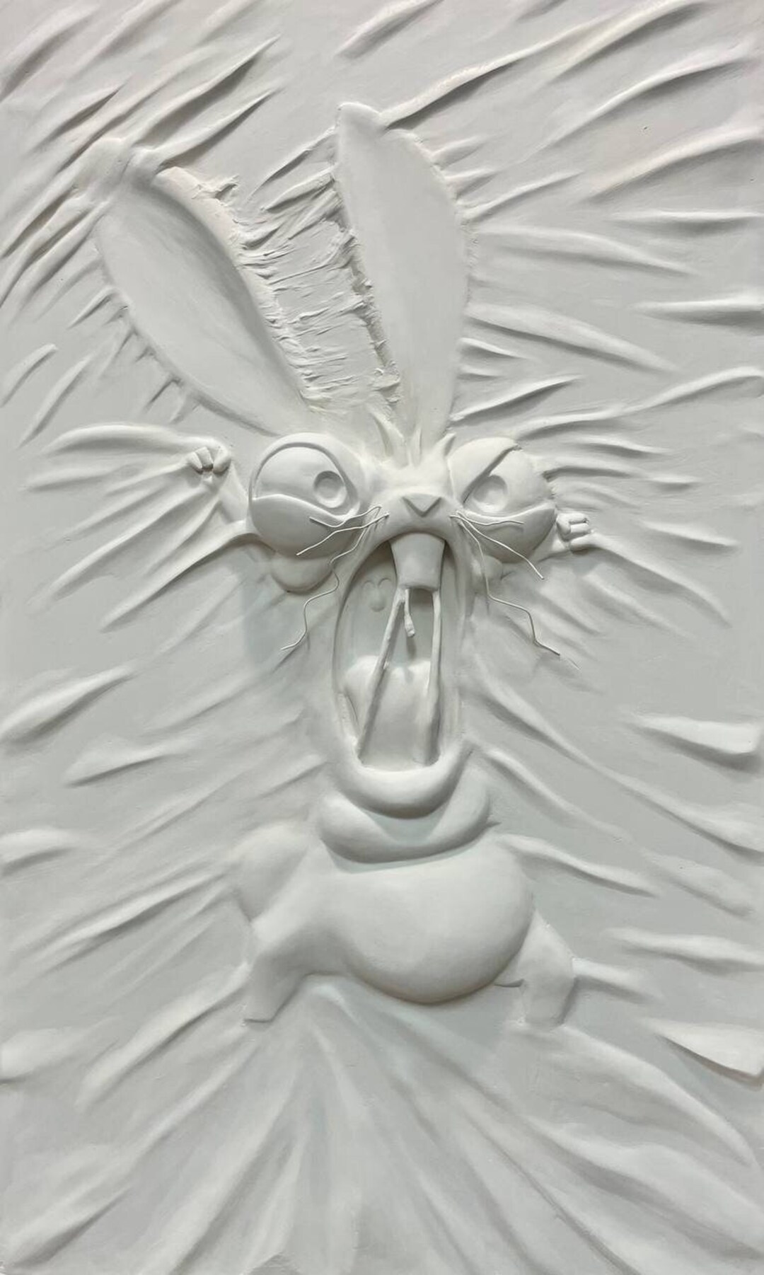 Mad Hare Plaster Sculpture - Etsy