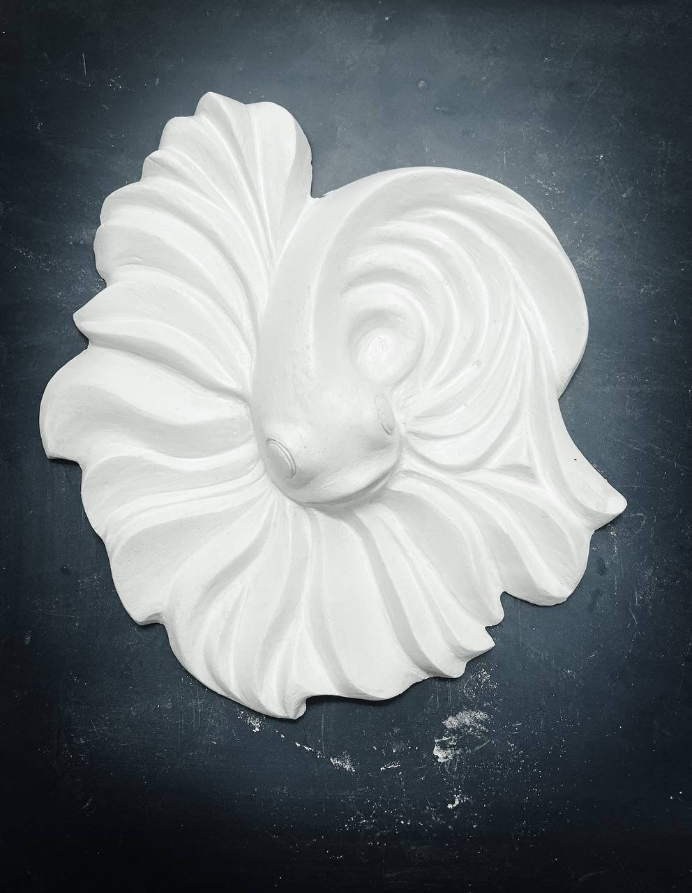 Unique Handmade Plaster Fish Perfect for Your Interior - Etsy