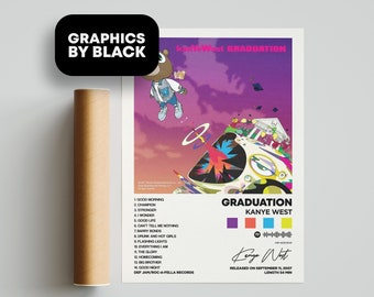 Graduation Kanye West Album - Etsy