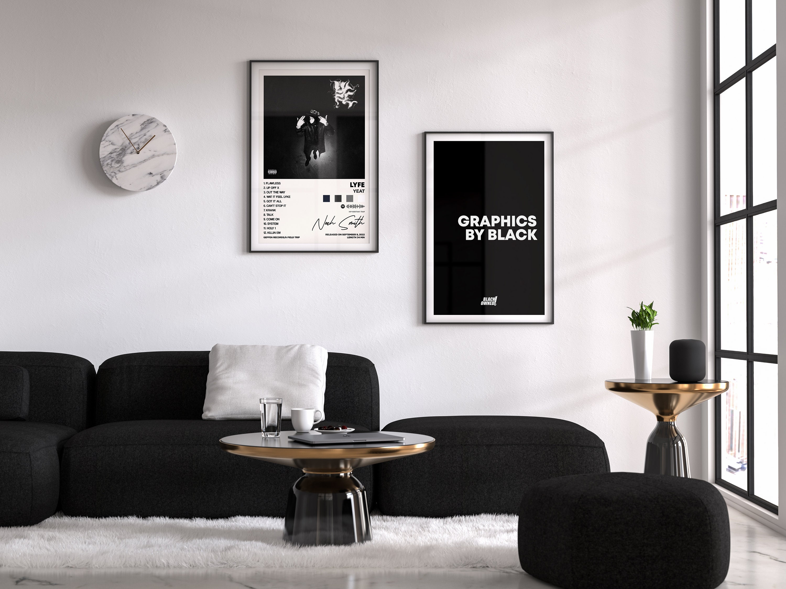 Yeat Lyfe Digital Album Art Poster Download Home Decor Etsy Uk