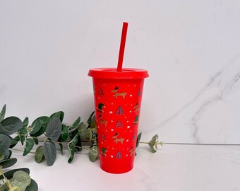 Personalised Black Matte Starbucks Style 24oz 710ml Cold Cup - Etsy