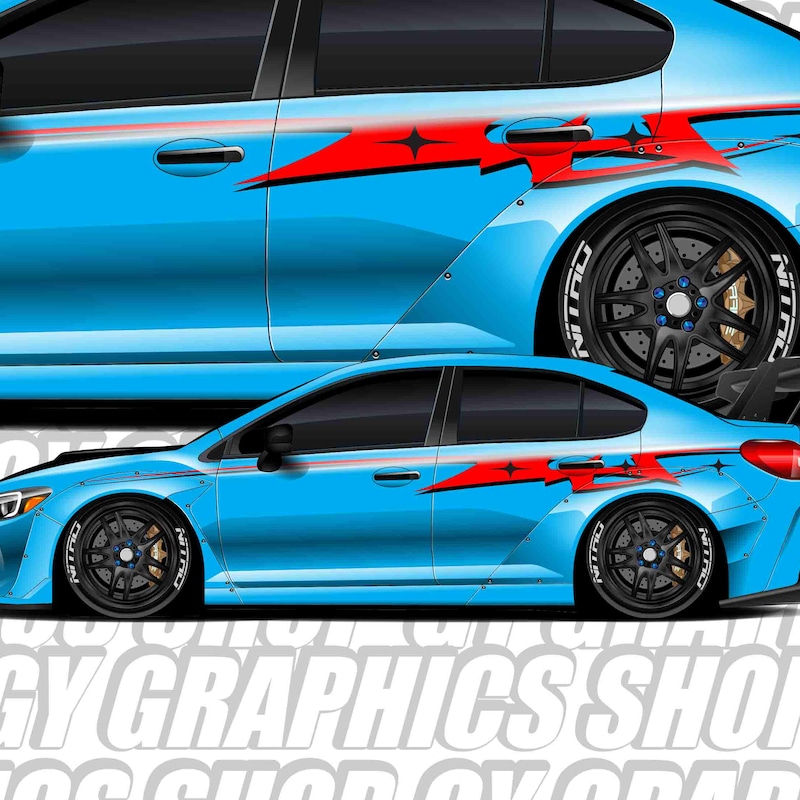 Car Side Graphics - Etsy