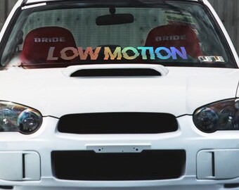 Windshield Decal Car Sticker Banner JDM Vinyl Graphics - Etsy