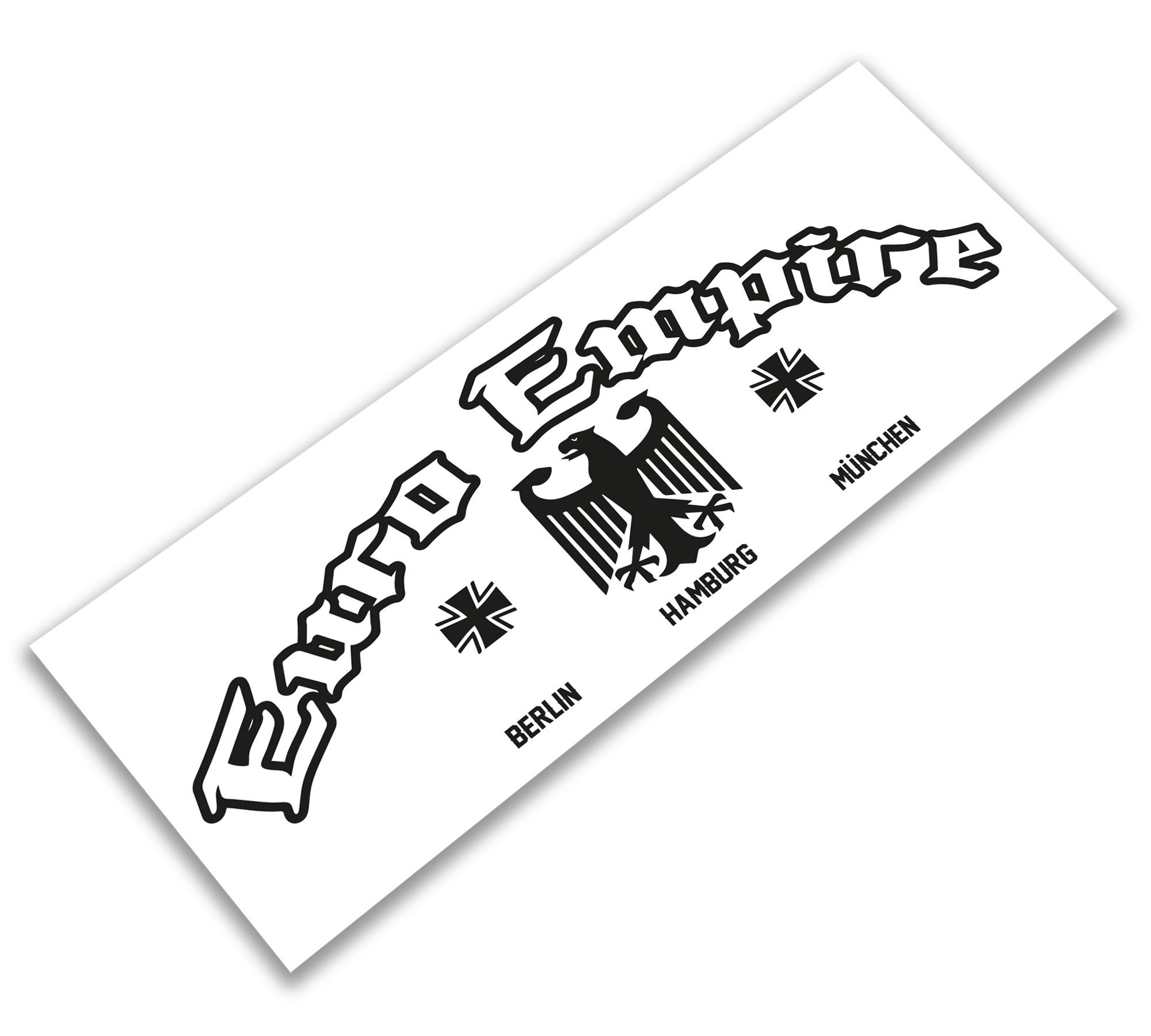 Euro Empire V1 Windshield Decal Car Sticker Banner Rear Window - Etsy