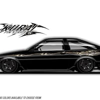 Classic Tribal Flames Universal JDM Livery - Etsy