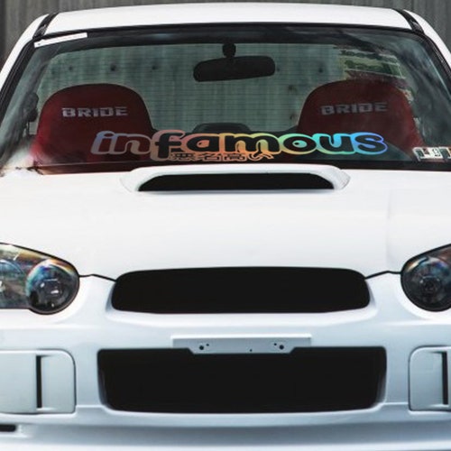 Night Rider Windshield Decal Car Sticker Banner JDM Vinyl - Etsy