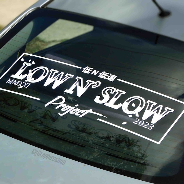 Jdm Windshield Lower Banner - Etsy
