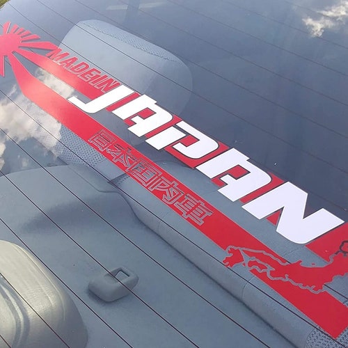 Windshield Decal Car Sticker Banner JDM Vinyl Graphics Stance - Etsy