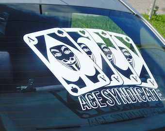 3 JDM Combo Windshield Rear Window Decal Car Sticker Banner JDM Vinyl ...