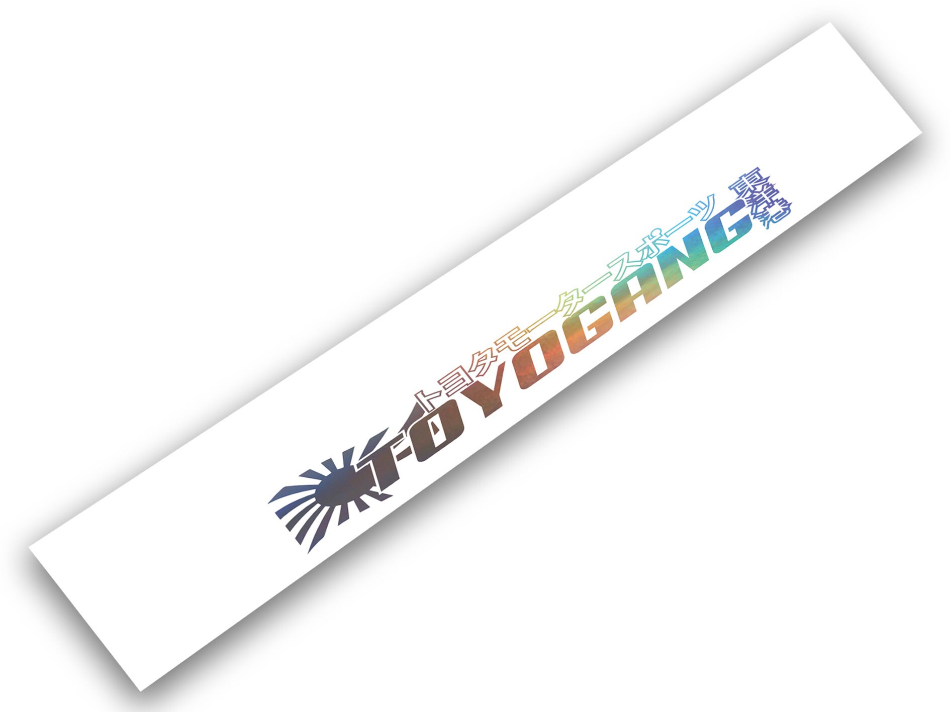 Toyogang Windshield Sun Visor Decal Car Sticker Banner JDM For/fits ...
