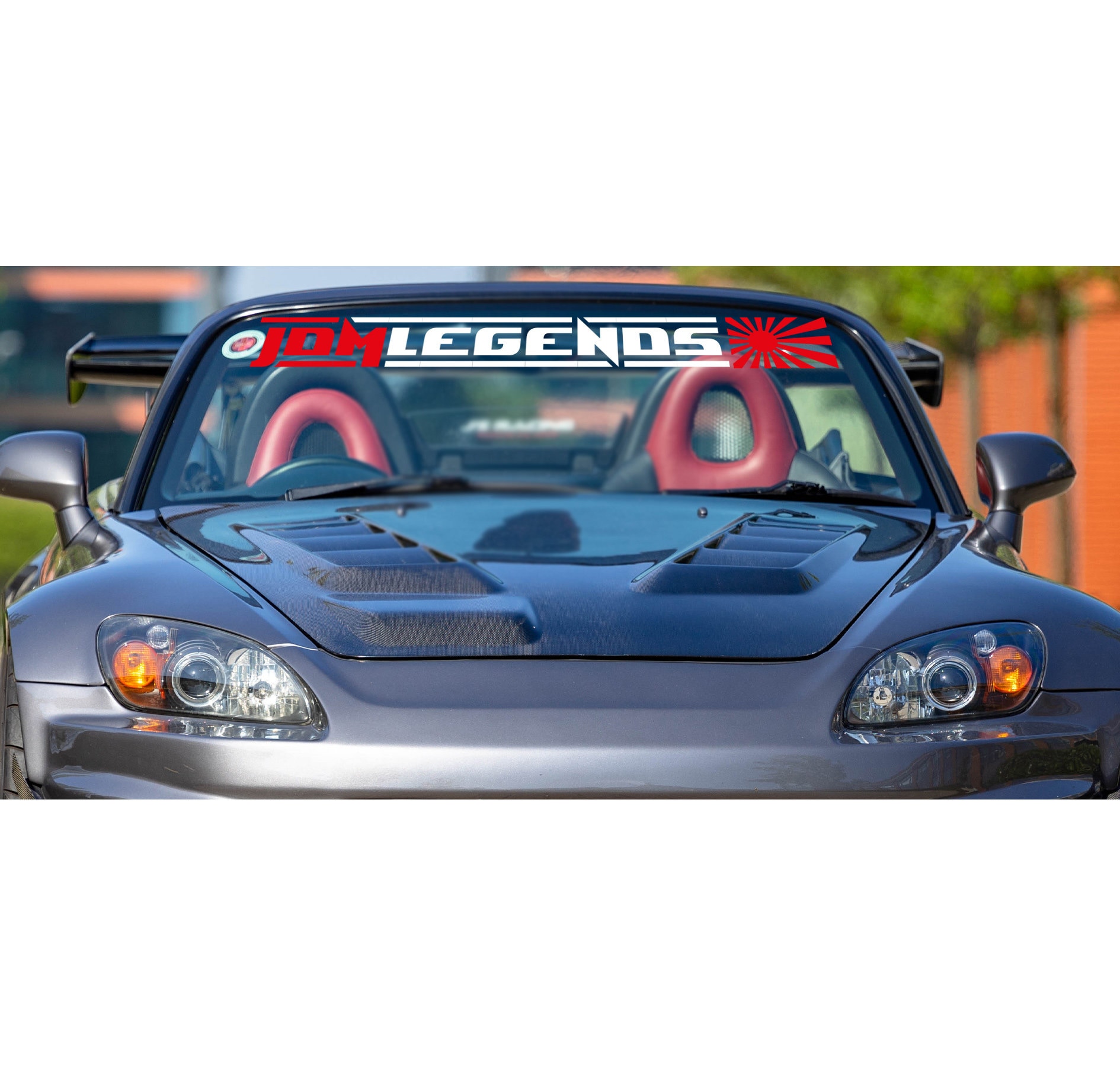 JDM Legend Windshield Decal Car Sticker Banner Graphics Vinyl Die Cut ...