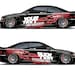 Blade of Fire Livery Left and Right Sides Custom Racing Decals Drift ...