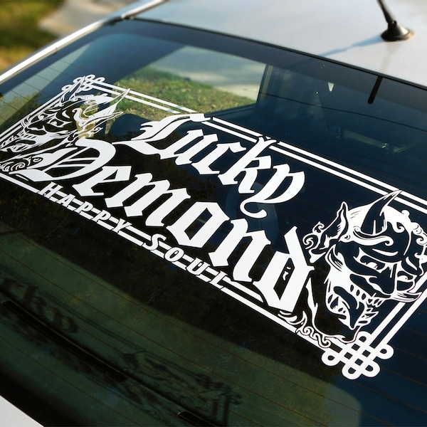 Stance Car Rear Window Banner - Etsy Singapore