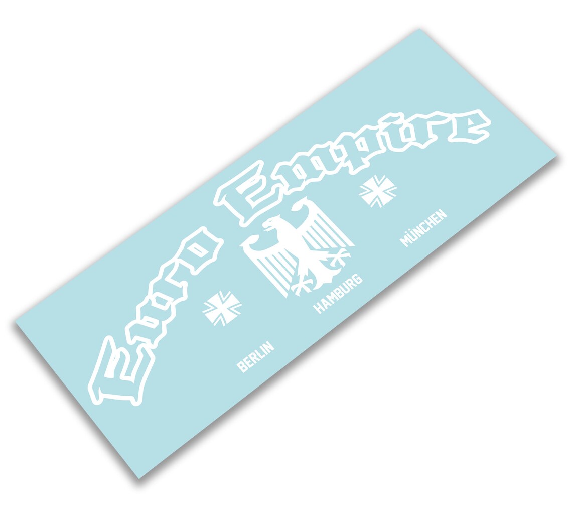 Euro Car Sticker Window Decal Banner Graphics Empire For/fit - Etsy