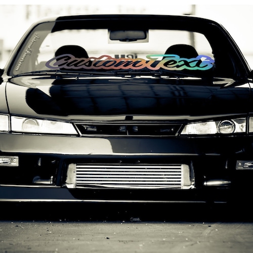 Windshield Decal Car Sticker Banner JDM Vinyl Graphics Stance - Etsy