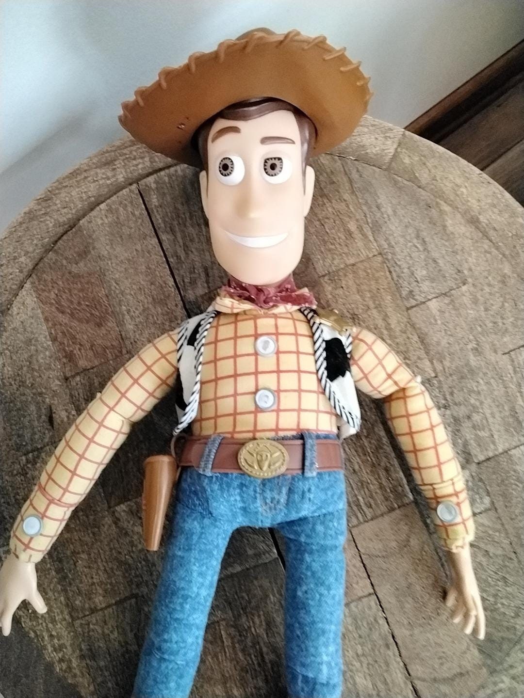 Toy Story Woody Talking Toy Figure 90's Toy Works - Etsy