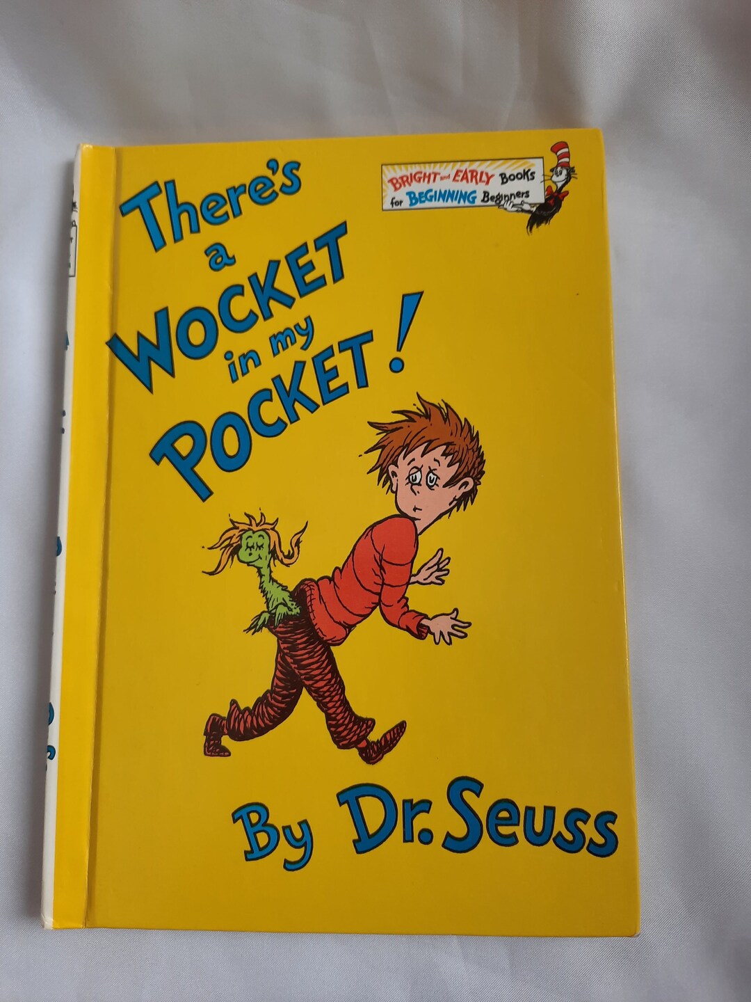 Dr. Seuss Book, There's a Wocket in My Pocket, Vintage, Copyright 1974 ...