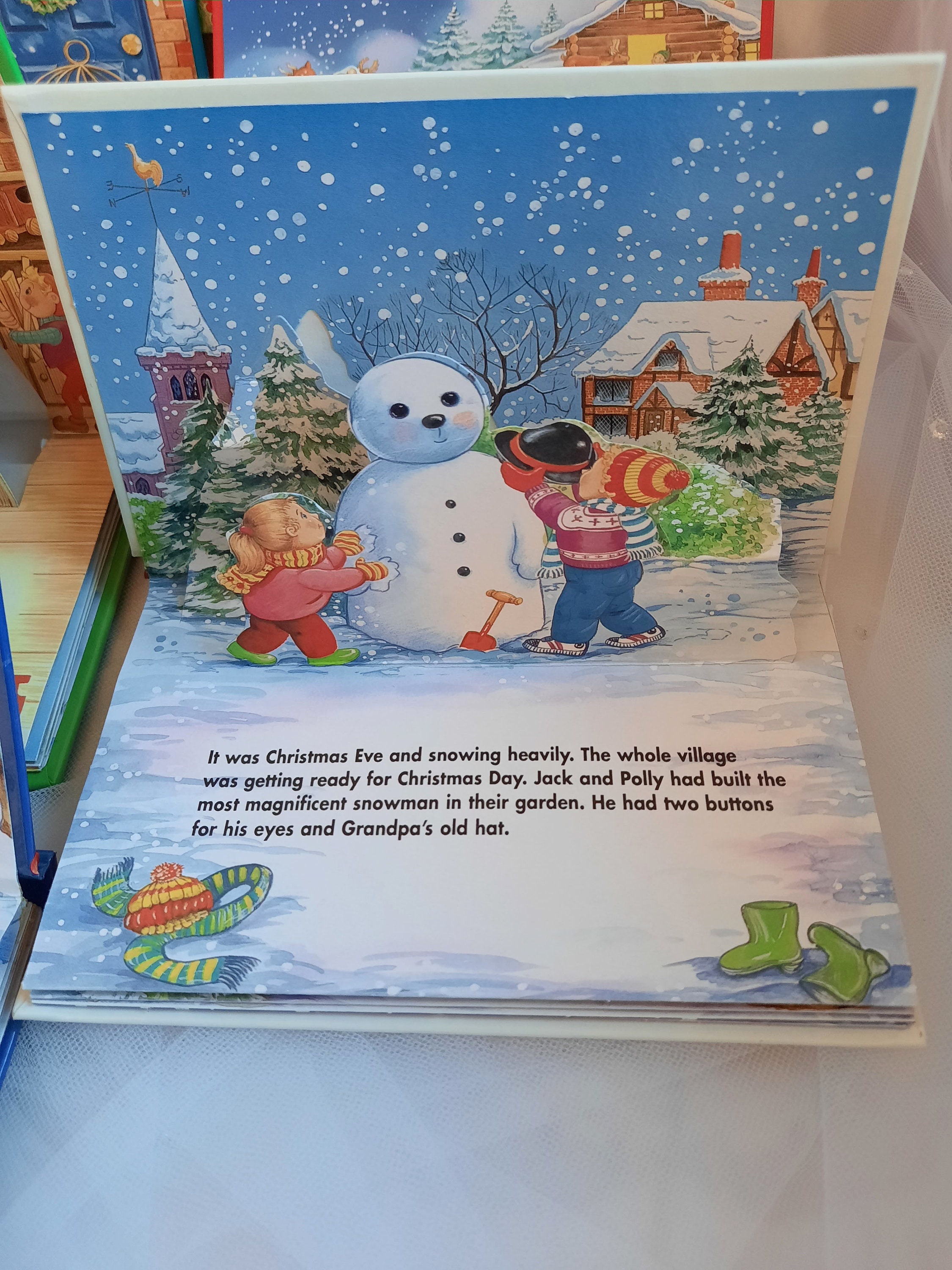 Christmas Mini Pop-up Story Books for Children, 1999 Grandreams Limited ...