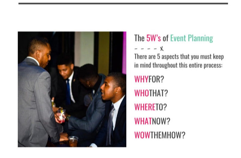 The Ultimate Event Planning Guide + Printable Fill-in Sheets - Etsy