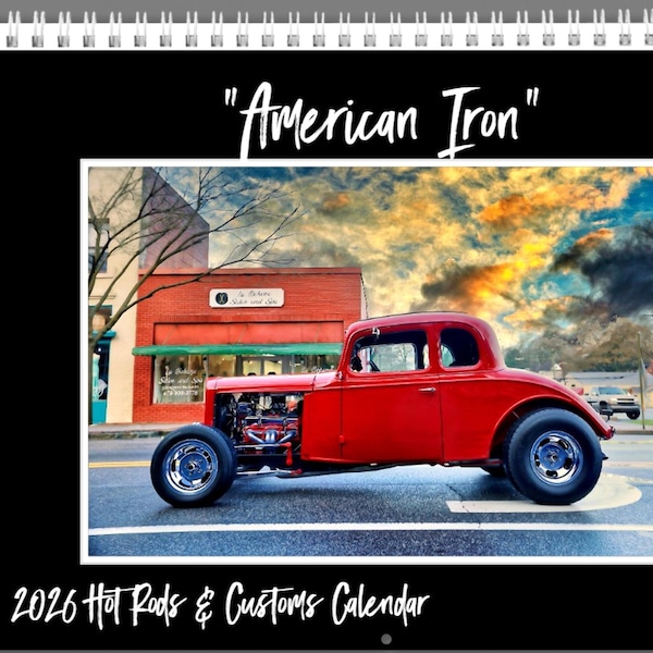 Hot Rod Calendars 2026 - Etsy