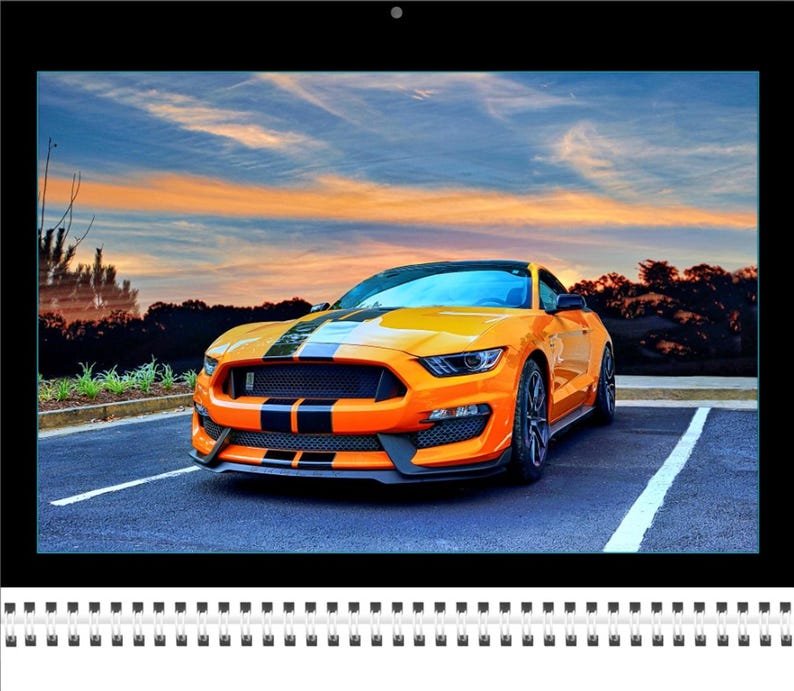 2026 Mustang Car Calendar – Personalized Photo Gift, 8.5"x11" - Etsy