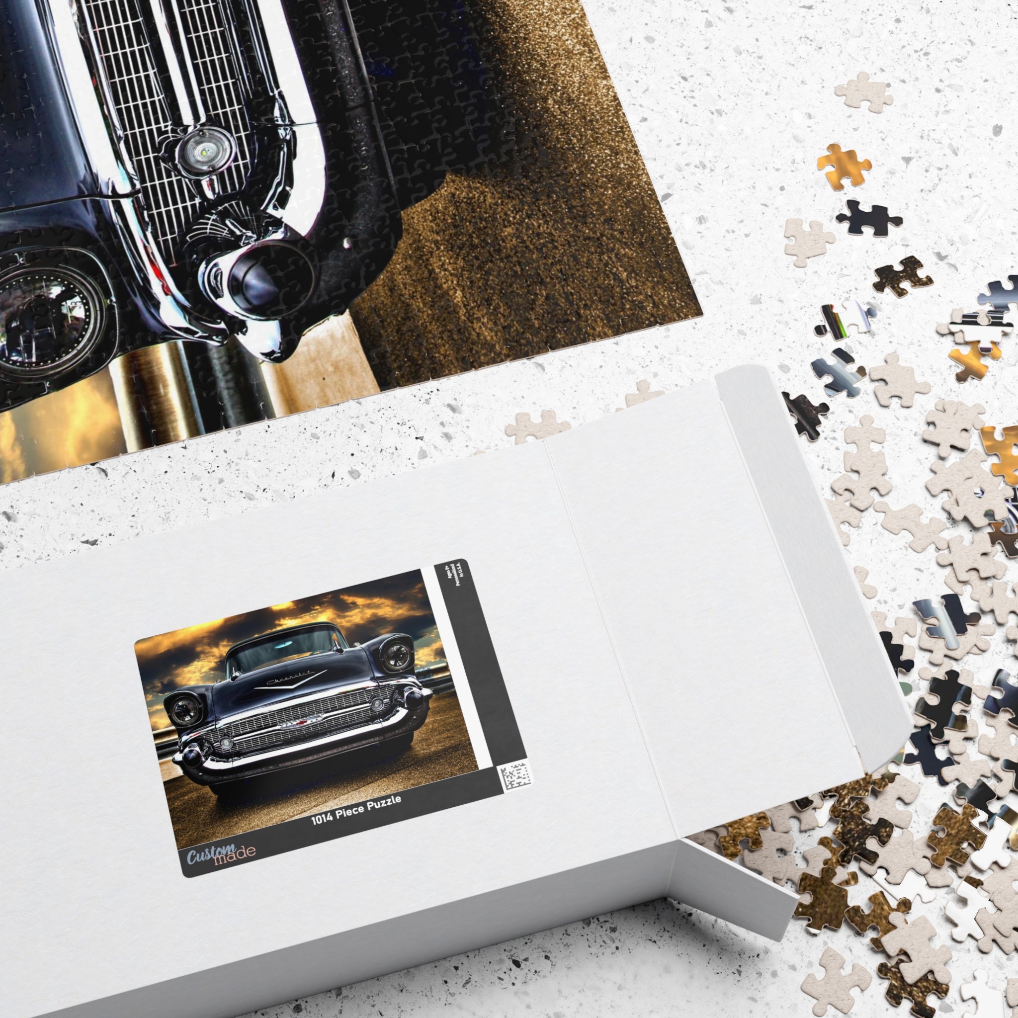 1957 Chevy Bel Air Jigsaw Puzzle 1014-piece. Fun for the Whole Family ...