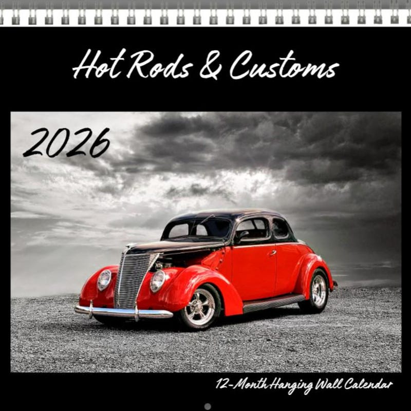 Hot Rod Calendars 2026 - Etsy