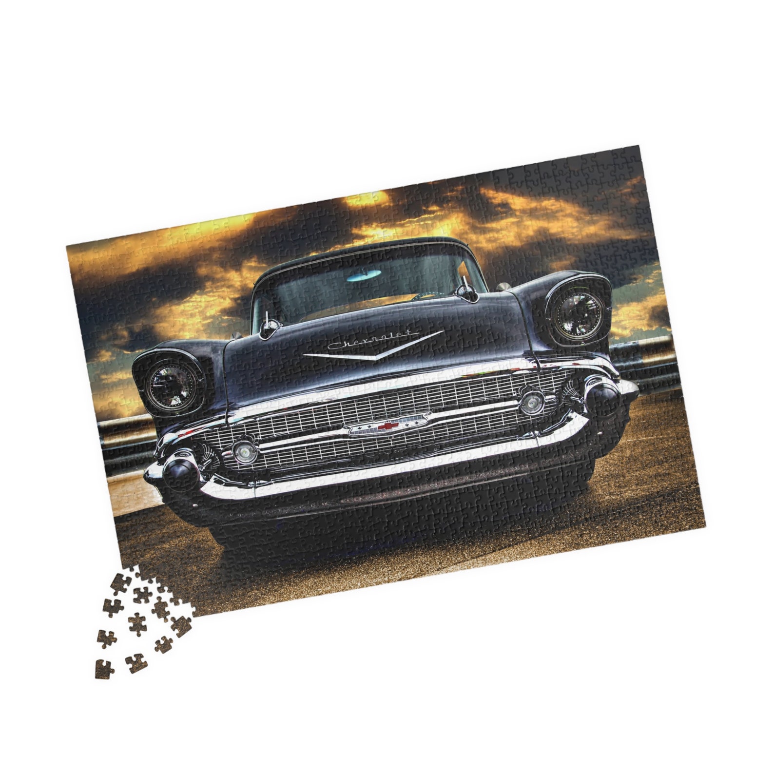 1957 Chevy Bel Air Jigsaw Puzzle 1014-piece. Fun for the Whole Family ...